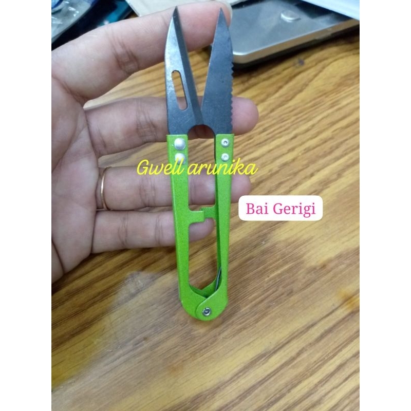 Jual Gunting Potong Benang Kain Bahan - Gunting Cekris Panjang ...