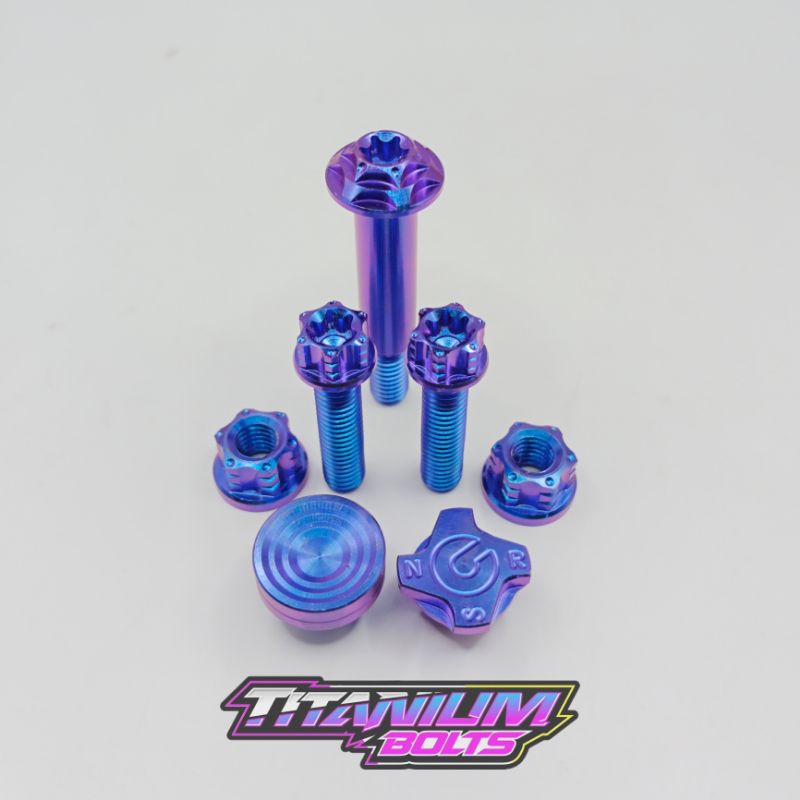 Jual Baut Titanium Set Master Rem Brembo RCS Corsacorta Titanium Bolts GR5 Original | Shopee ...