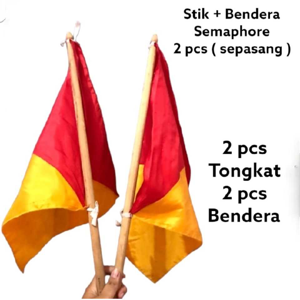 Jual Sepasang Bendera Semapore dan Stik Smapore | Shopee Indonesia