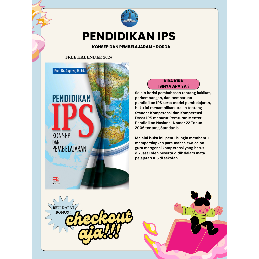 Jual Buku Pendidikan IPS Konsep dan Pembelajaran - Sapriya | Buku ... Jual Buku Pendidikan IPS Konsep dan Pembelajaran - Sapriya | Buku ...