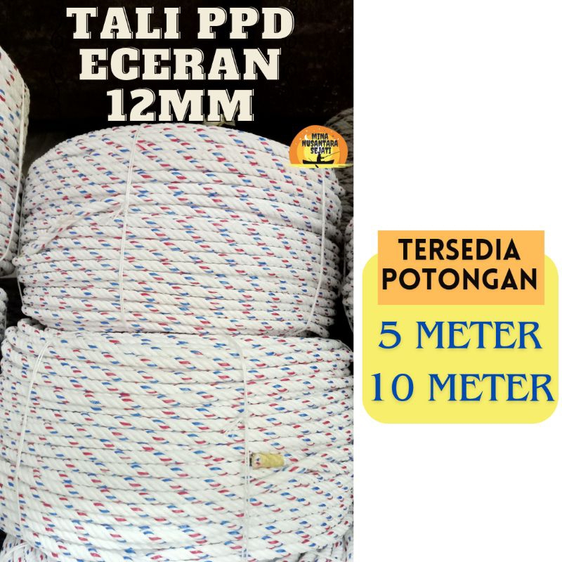 Jual Tali Tambang Ppd 12mm eceran/permeter | Shopee Indonesia
