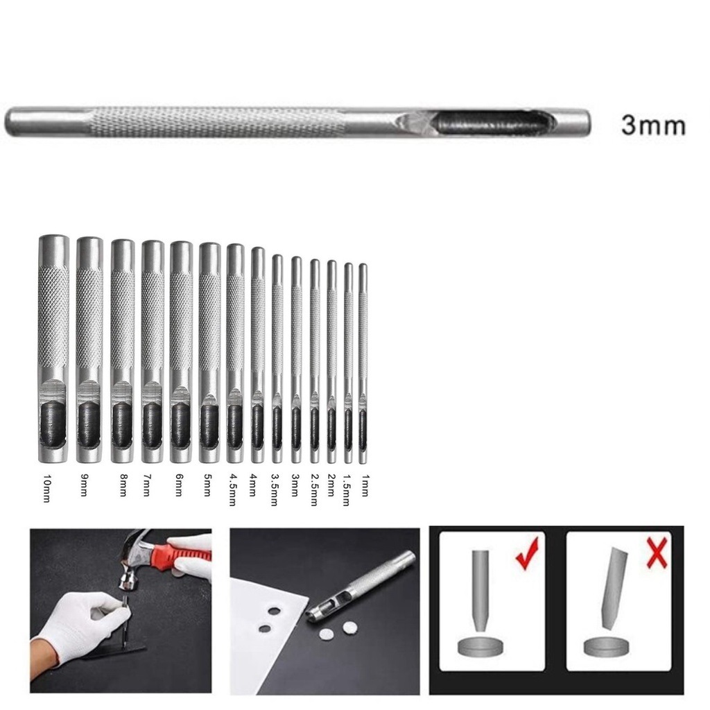 Jual PELUBANG PEMBOLONG SABUK KERAJINAN KULIT PLONG KULIT HOLLOW PUNCH ...