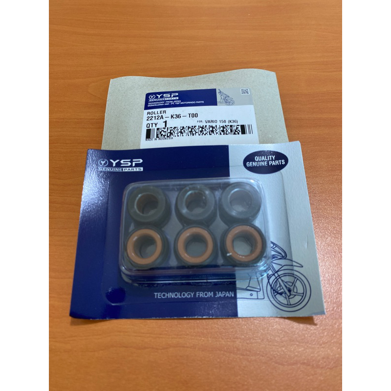 Jual (YSP/CRUN) Roller OEM Vario 150 K36 / Roler Set Vario 125 Esp Led ...