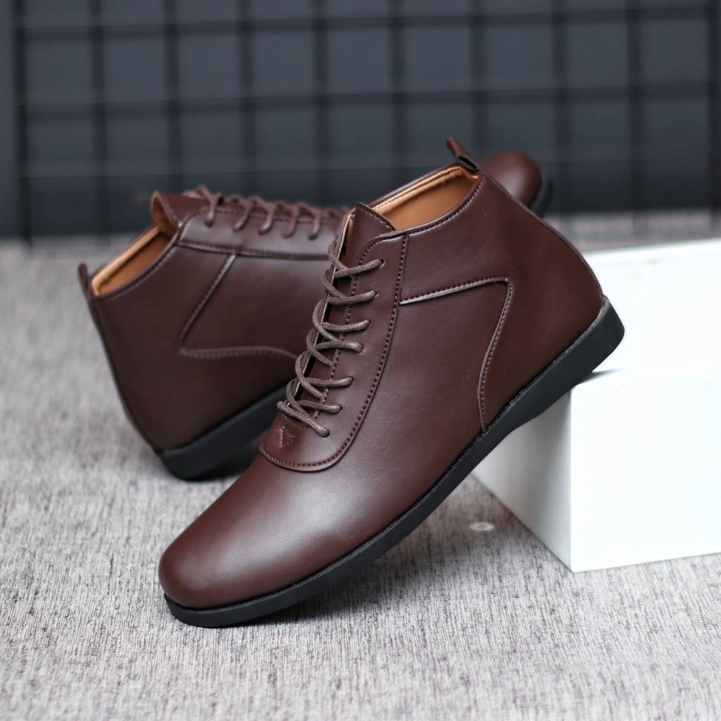 Jual Sepatu Boots Formal Pria Hard Motion Hrs Valyrian Sepatu Boot ...