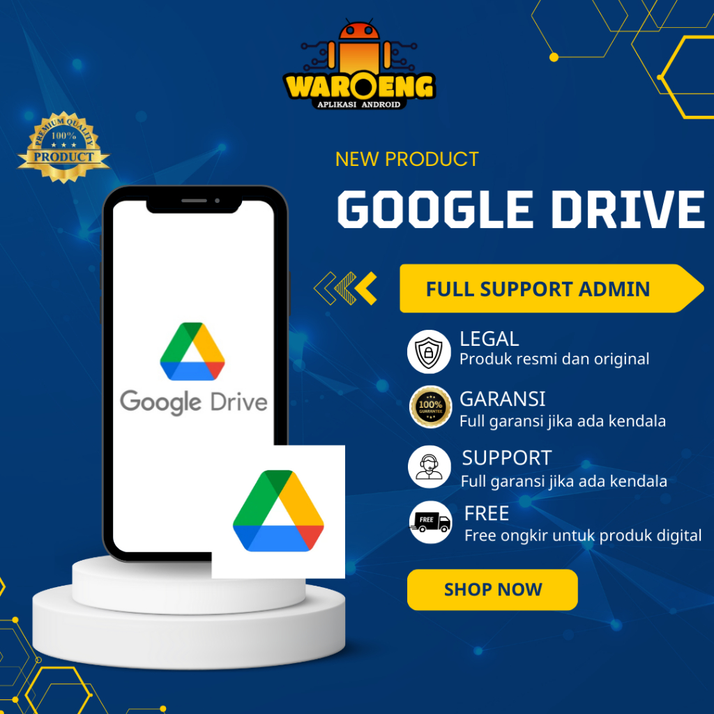 Jual Gdrive GoogleDrive Unlimited Storage Lifetime / Bisa Digunakan Seumur Hidup Resmi Gdrive ...