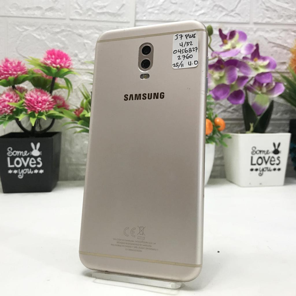 Jual Samsung J7 Plus 4/32GB Gold Bekas Second Eks Resmi BACA DESKRIPSI ...