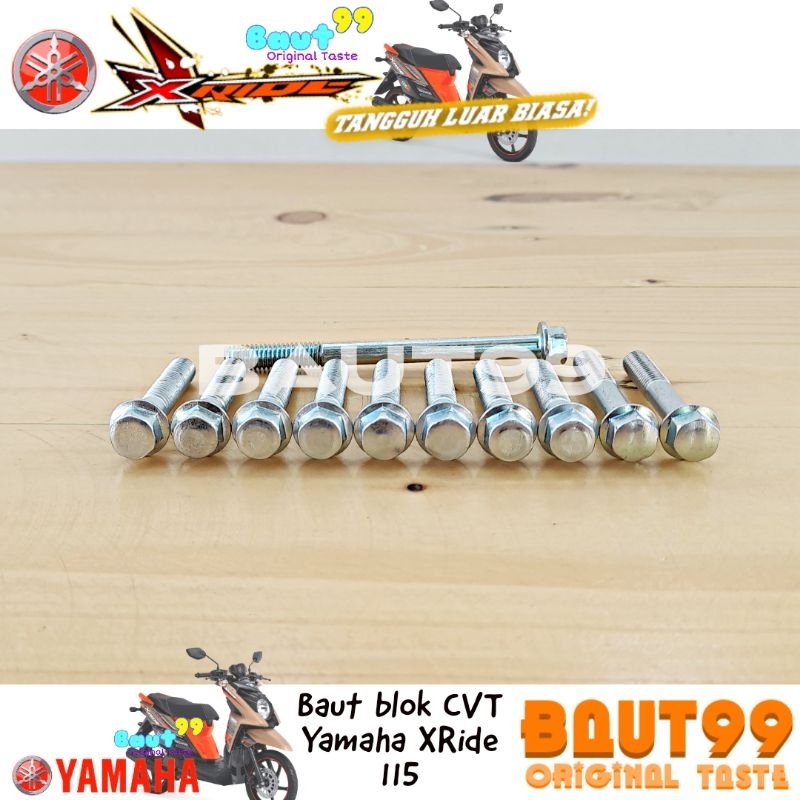 Jual Baut Fullset blok CVT Yamaha Xride 115 | Shopee Indonesia