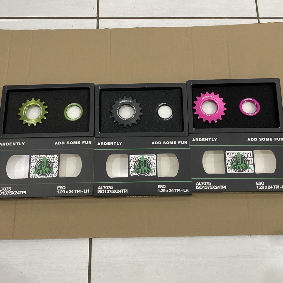 Jual Cog dan Lockring Ardently Alloy 7075 Kokoh | Shopee Indonesia
