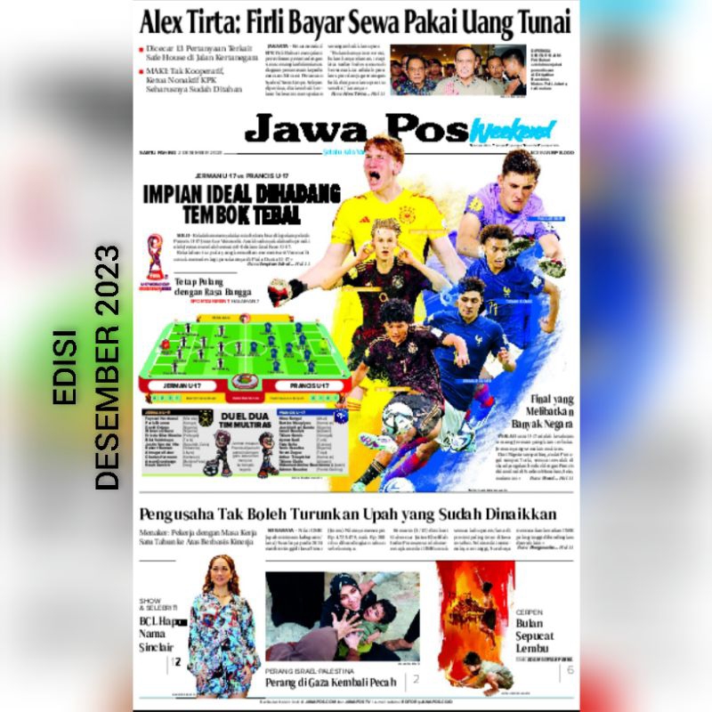 Jual KORAN JAWA POS EDISI DESEMBER 2023 | Shopee Indonesia