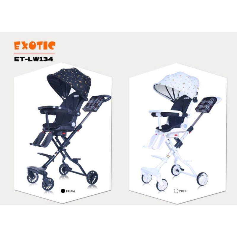 Jual Magic Stroller Exotic LW 133 134 Kanopy Full Rebah Free Packing ...