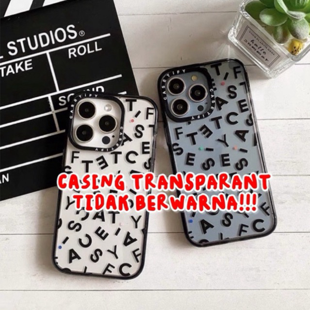 Jual CTFY MIX WORDS CASE SQUARE EDGE IP 11 - 15 PROMAX | Shopee Indonesia
