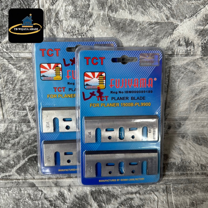 Jual MATA SUGU FUJIYAMA TCT / MATA PLANNER BLADE TCT (ISI 1 SET 2PCS ...