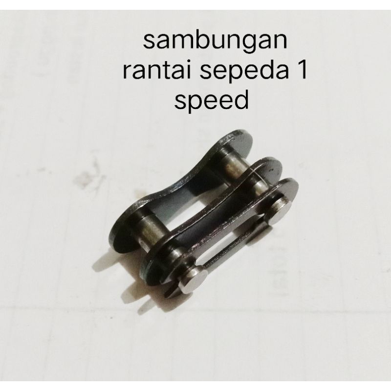 Jual sambungan rantai sepeda 1 speed atau single speed murah | Shopee ...