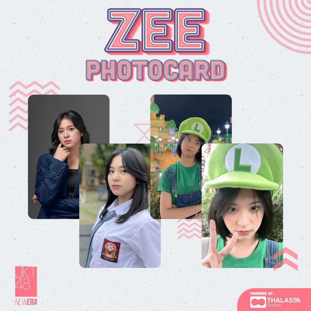 Jual Photocard Zee Azizi Asadel JKT48 V3 PC Photopack Selca Unofficial ...