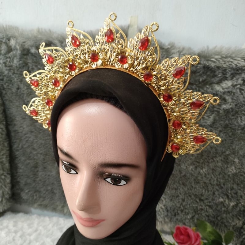Jual ( mawar) bando kreasi Bando kostum Bando tari | Shopee Indonesia