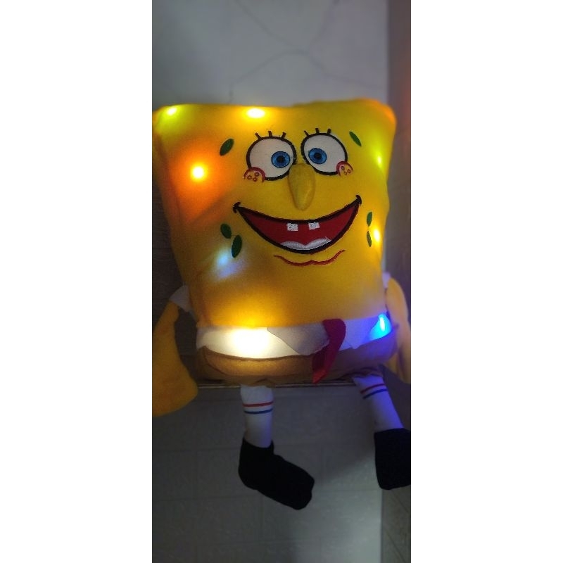 Jual Boneka Spongebob lampu led 40cm | Shopee Indonesia