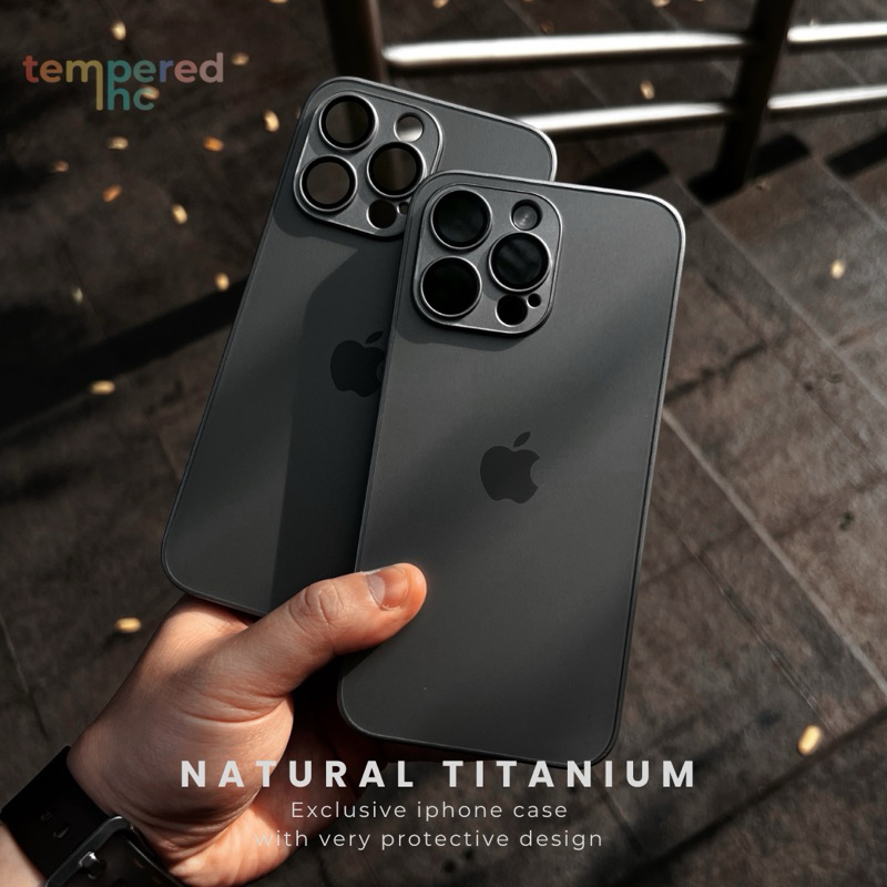 Jual NATURAL TITANIUM Case Iphone Compatible for IP 11 ip 12 12pro ...