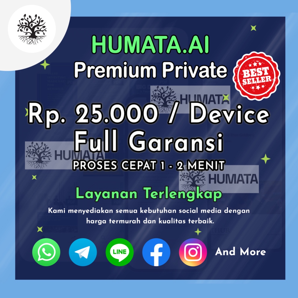 Jual [ NEW] Humata.Ai PREMIUM PRIVATE AI HUMATA SUPPORT CHATGPT 4.0 FULL GARANSI | Shopee Indonesia