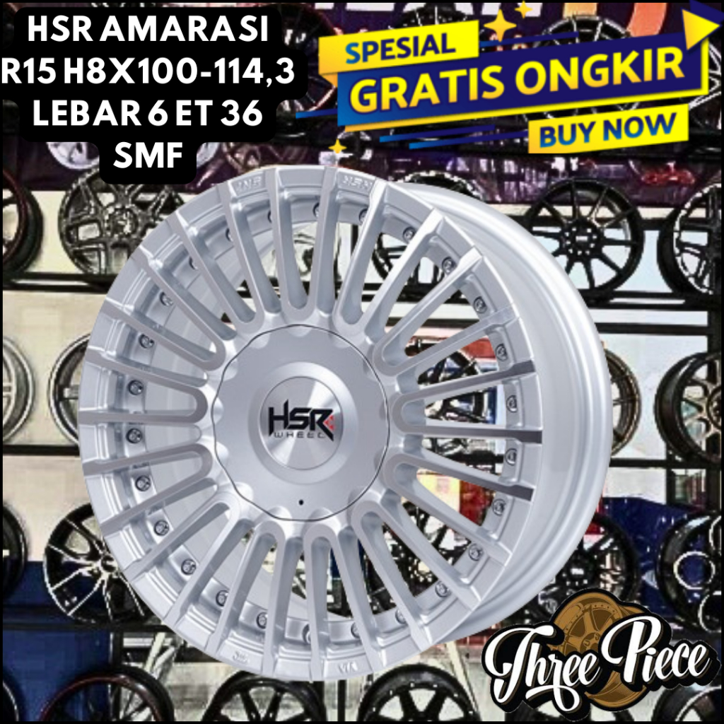 Jual Pelak Mobil Ring 14 HSR Lubang Baut 4 R14 Untuk AIR EV Avanza Brio ...