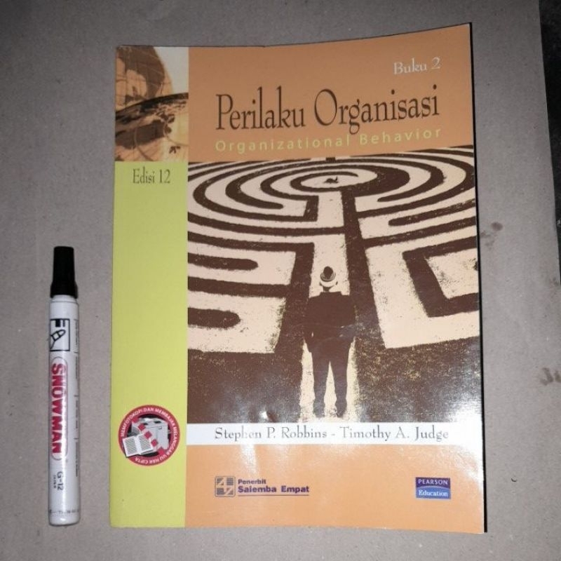 Jual Buku Perilaku Organisasi Jilid 2 Edisi 12 Stephen P Robbins ...