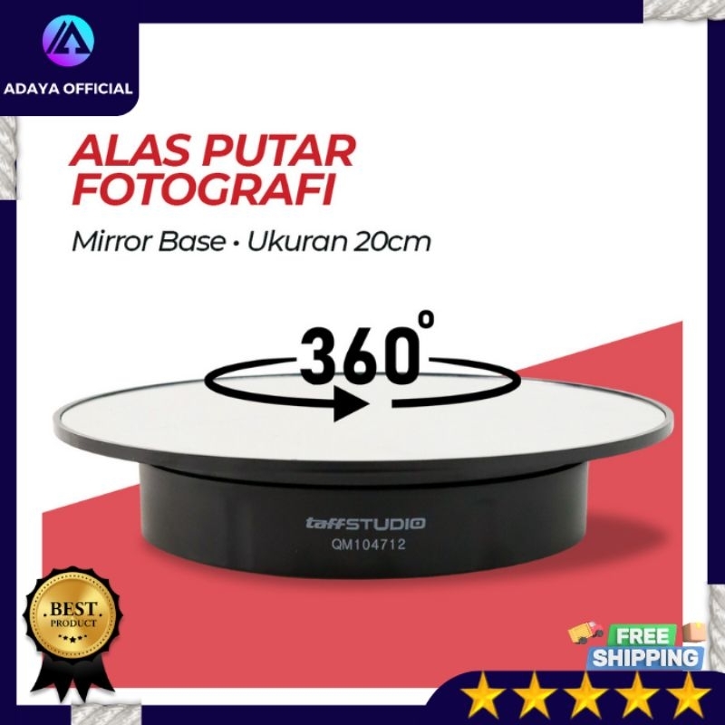 Jual Display putar stand fotografi berputar alas meja putar 360 derajat original | Shopee Indonesia
