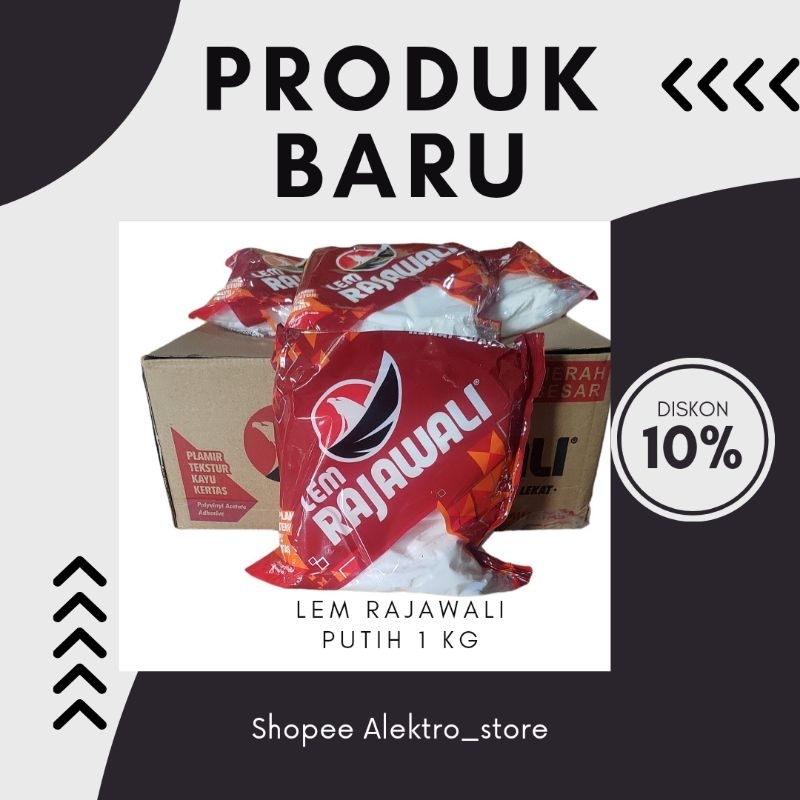 Jual LEM RAJAWALI PUTIH 1 KG || LEM KAYU | Shopee Indonesia
