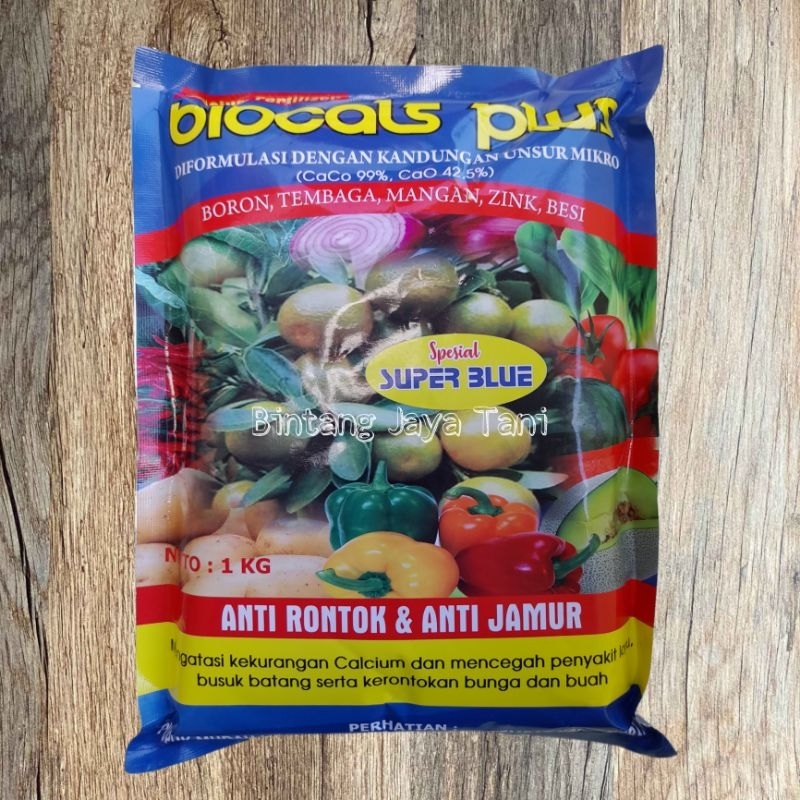 Jual BIOCALS BLUE 1 KG / CALSIUM FERTILIZER SPESIAL SUPER BLUE / BORON ...