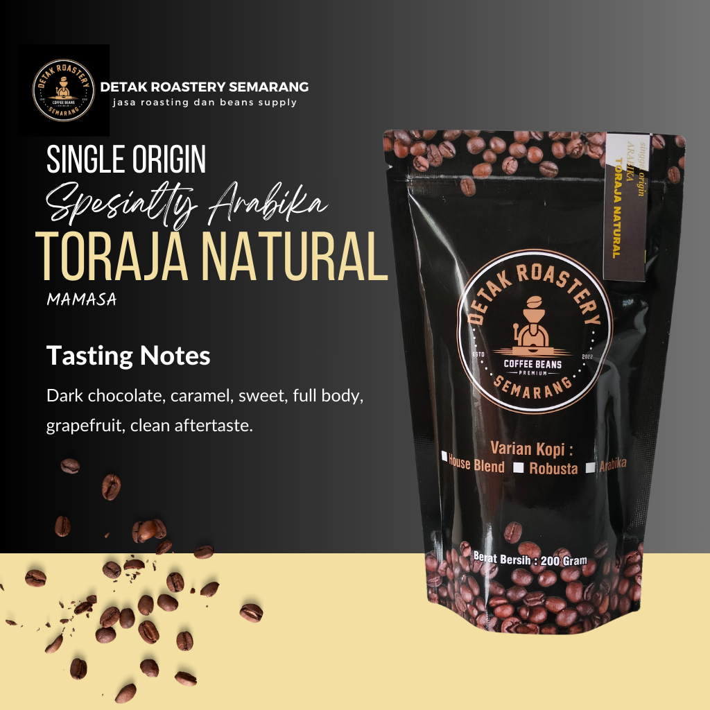 Jual Kopi Arabika Toraja Natural Proses | Shopee Indonesia