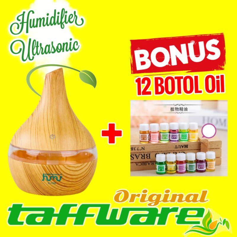 Jual Humidifier Diffuser Aromaterapi Aromatherapy Disfuser Ultrasonic ...