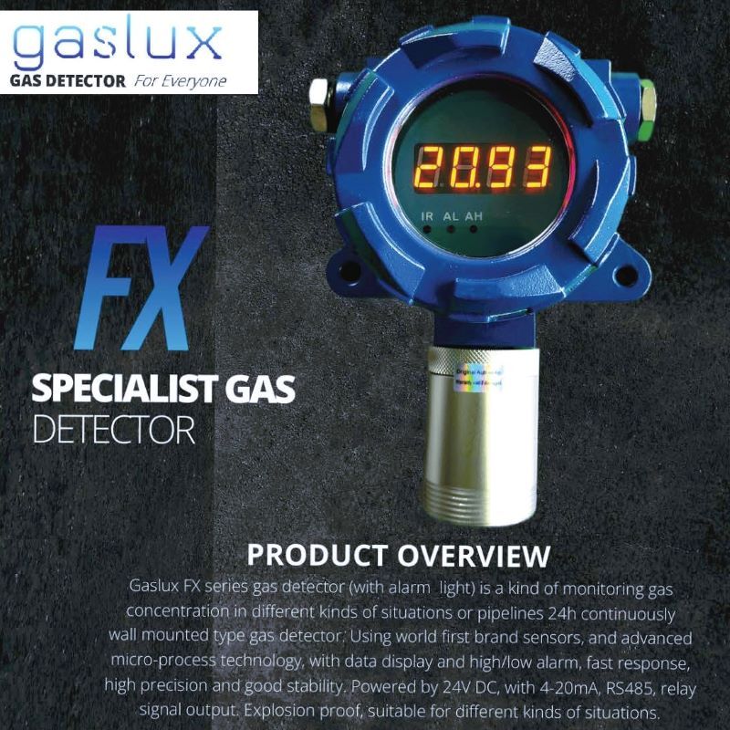 Jual Fixed Combustible Leakage Monitor Flammable Gas Detector Sensor ...