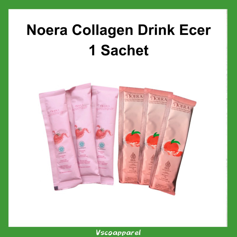 Jual Noera Collagen Drink Ecer 1 Sachet (1 pcs) | Shopee Indonesia