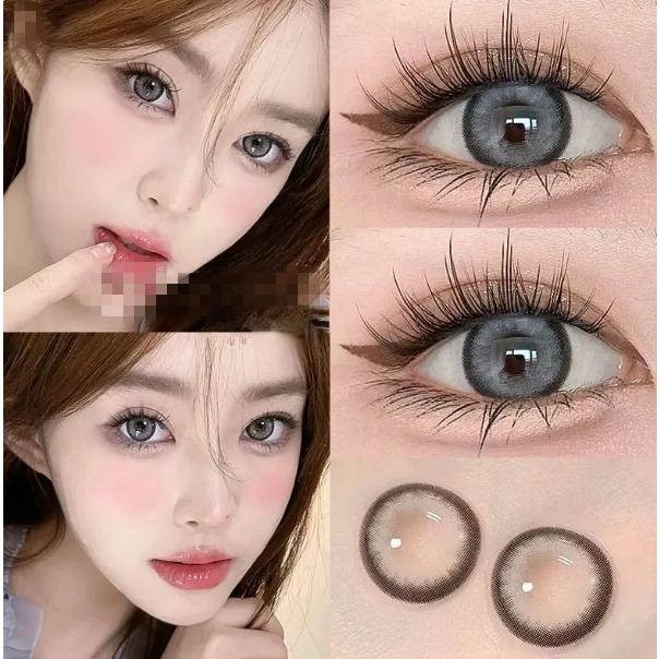 Jual J6 Softlens Premium Abu-Abu Grey 14,4 MM Normal / Softlens Grey ...
