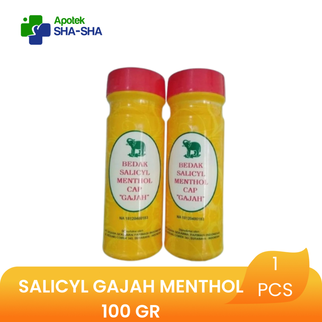 Jual SALICYL GAJAH MENTHOL 100 GR | Shopee Indonesia