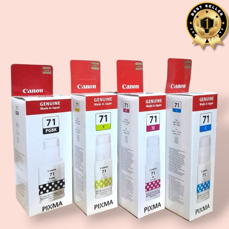 Jual Tinta Canon GI 71 Canon PIXMA G1020,G2020,G3020,G3060 | Shopee ...