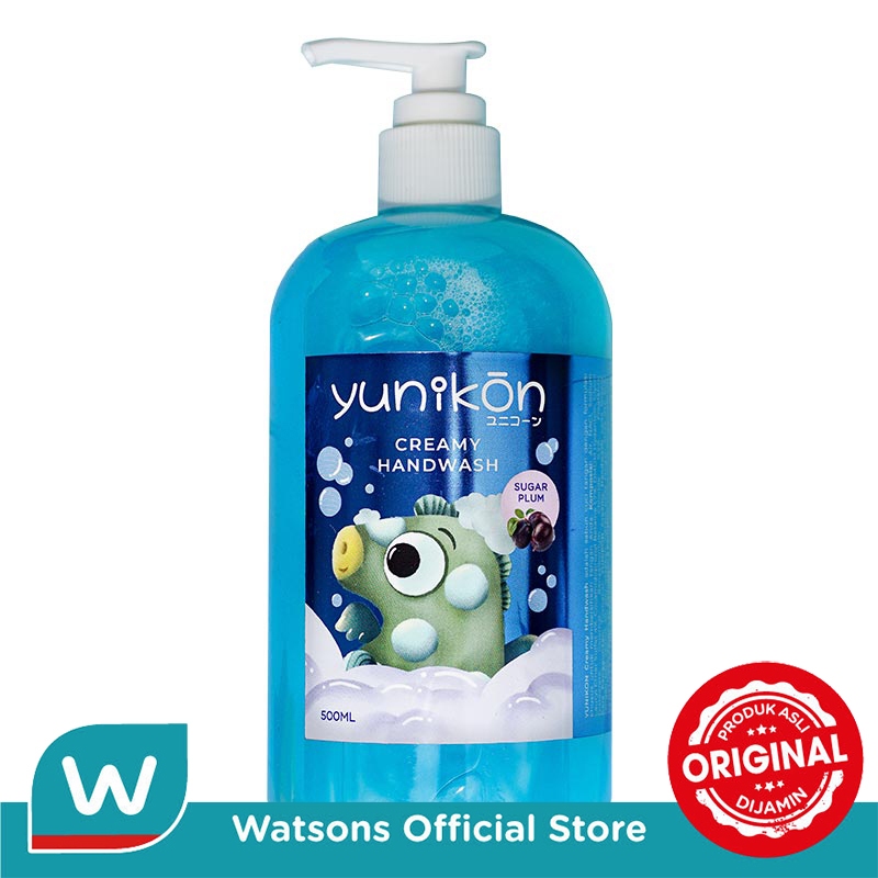 Jual Yunikon Creamy Hand Wash Blue 500ml | Shopee Indonesia