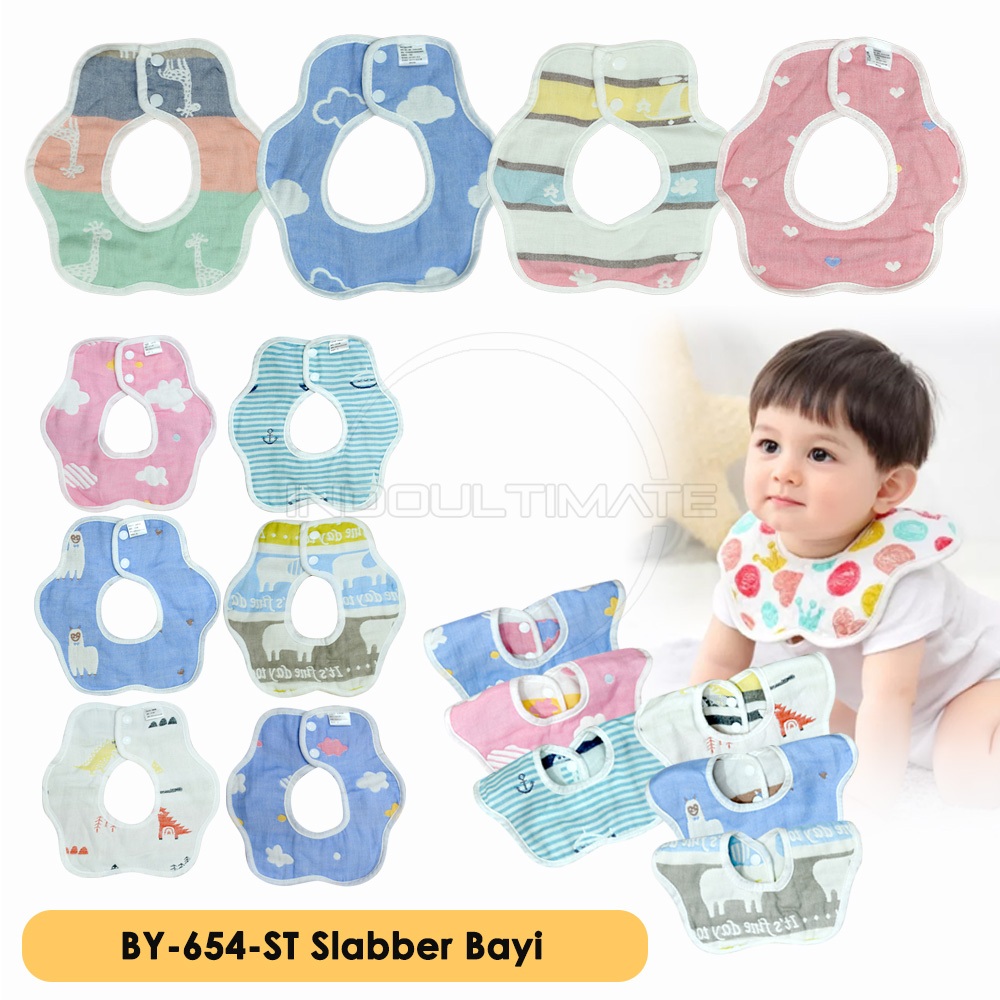 Jual Slaber Kain Bayi Slabber Bayi Baby Bib Sleber Slaber Makan Bayi ...