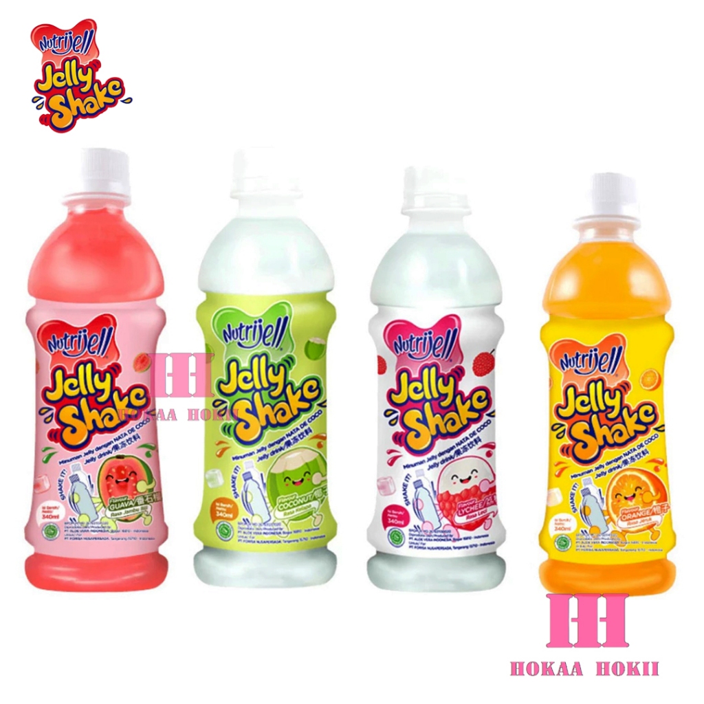 Jual Nutrijell Jelly Shake Minuman Jelly Rasa Buah 340ml | Shopee Indonesia