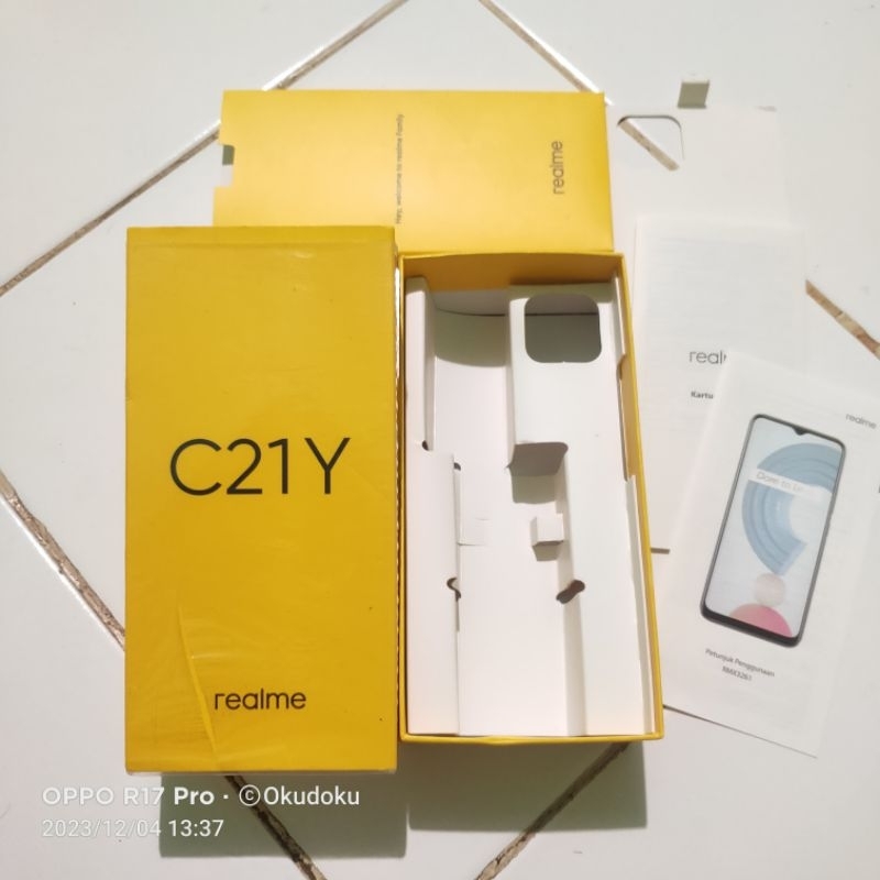 Jual Dus Box Realme C21Y Original Copotan | Shopee Indonesia