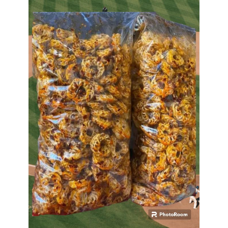 Jual Kerupuk Seblak Krupuk Mawar Putih Pedas Daun Jeruk Isi 1kg Seblak ...