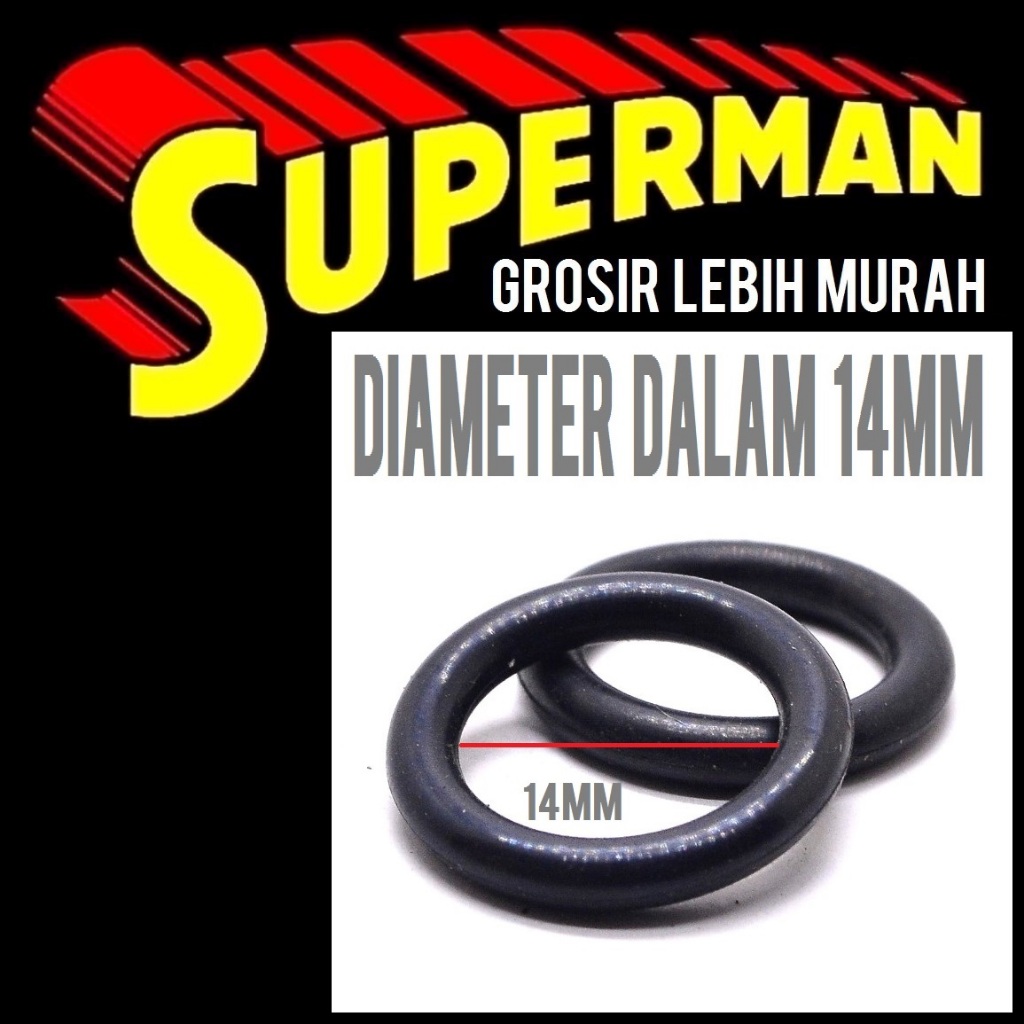 Jual ORING 14MM diameter dalam 14 mm o ring sil karet oil seal ...