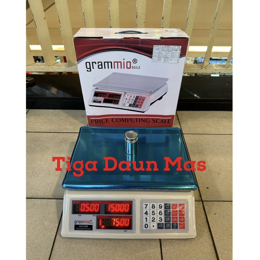 Jual Timbangan Meja Digital 30 Kg Gram Grammio Timbangan Sembako Laundry | Shopee Indonesia