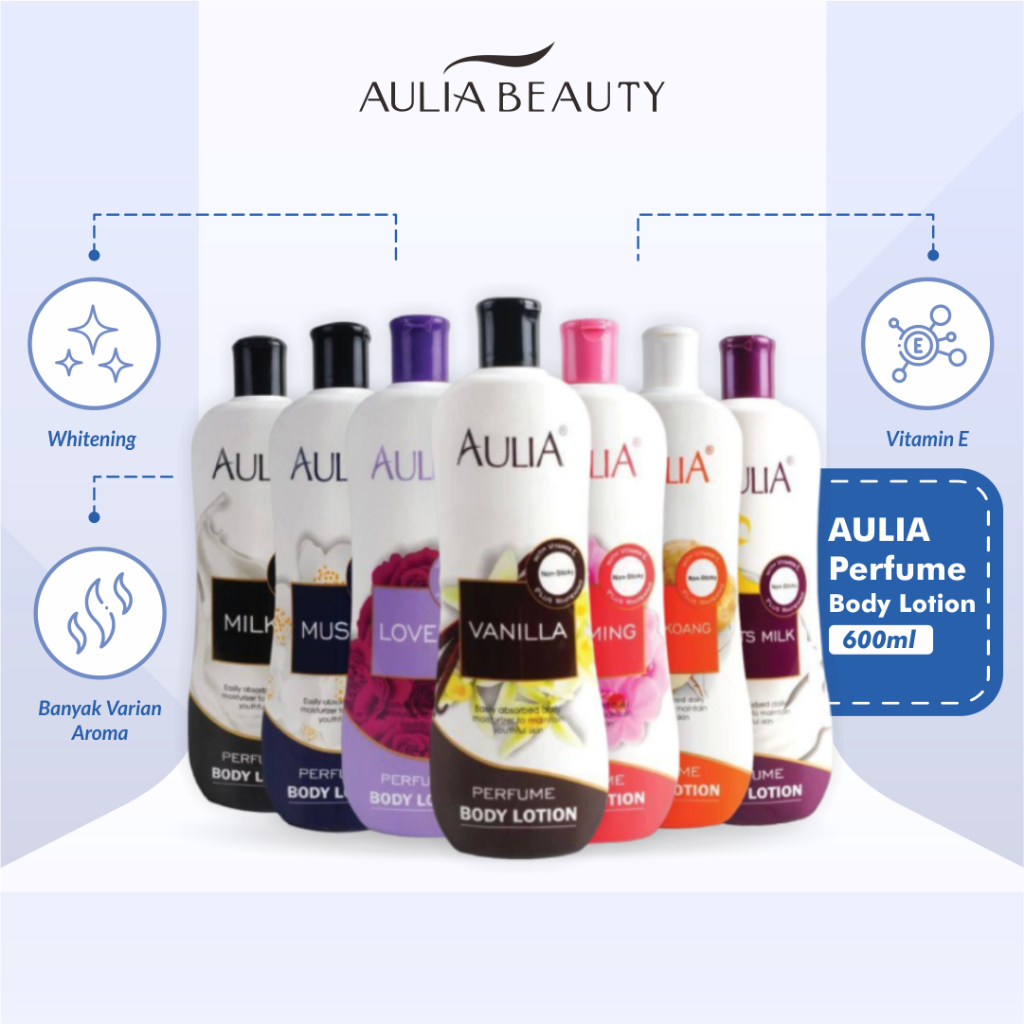 Jual Body Lotion Handbody Aulia Beauty Melembabkan Mencerahkan Kulit ...