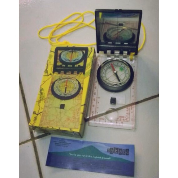 Jual [KODE AQZDN] Kompas Silva Penggaris Map plus Kaca | Shopee Indonesia