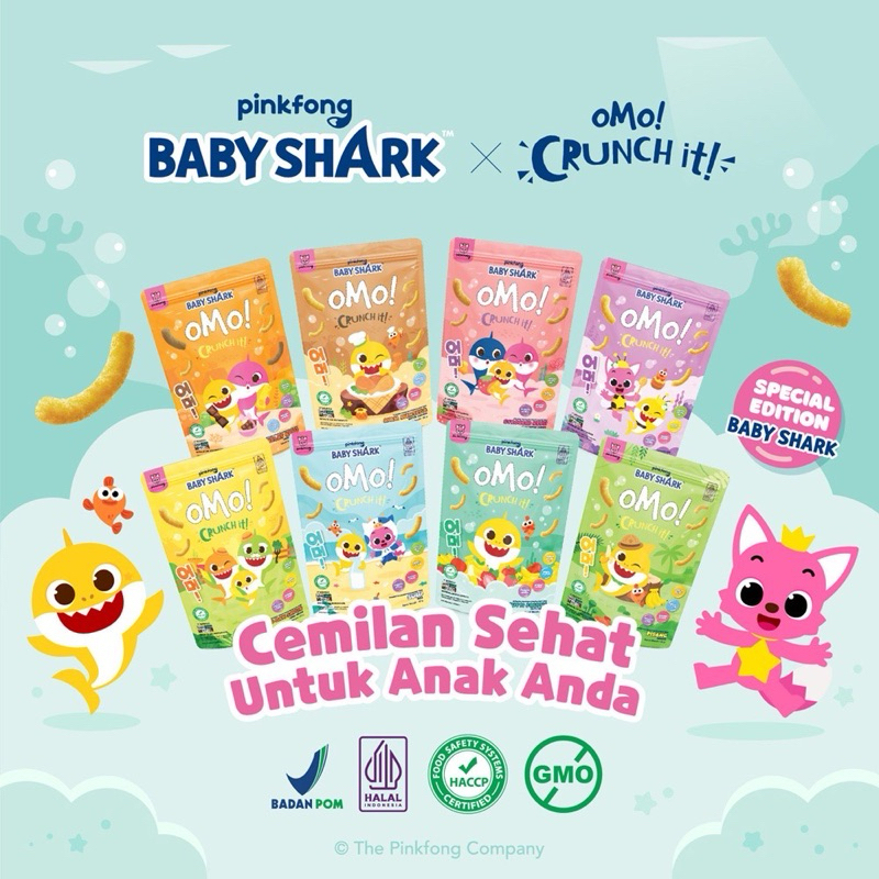Jual OMO Healthy Snack / OMO! Snack sehat / Omo crunchies / omo crunch ...