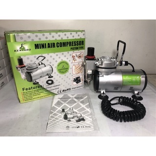 Jual kentaro mini compressor piston-type mini kompresor mini air brush ...