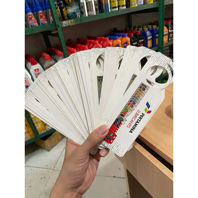 Jual KARTU TAG GANTUNGAN OLI PERTAMINA (100 pcs) | Shopee Indonesia