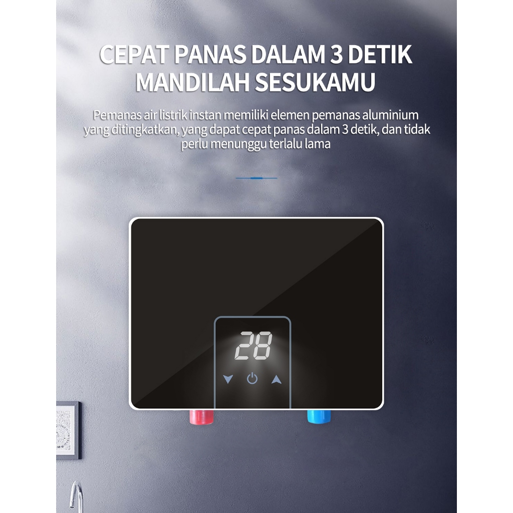 Jual Pemanas air listrik instan yang dipasang di dinding/pemanas air ...