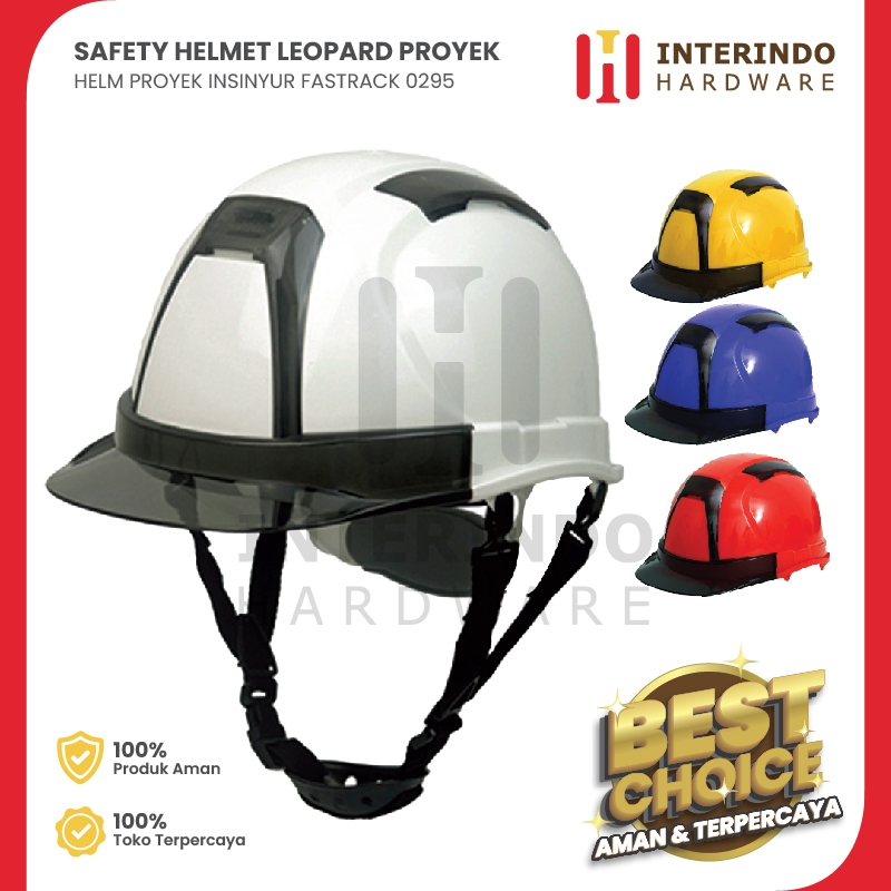 Jual Helm Insinyur Leopard LPHL 0295 Helm Proyek Safety Leopard ...