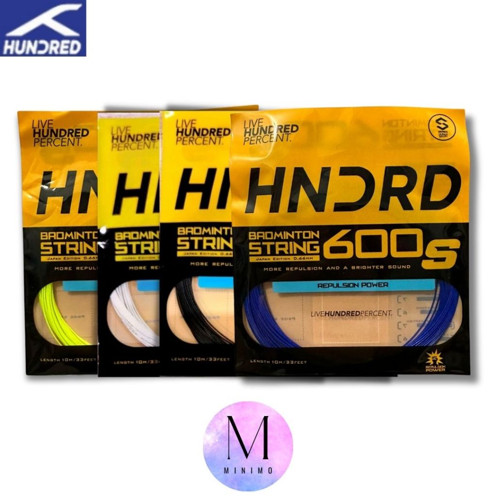 Jual Senar Badminton Hundred HNDRD 600S Original | Shopee Indonesia