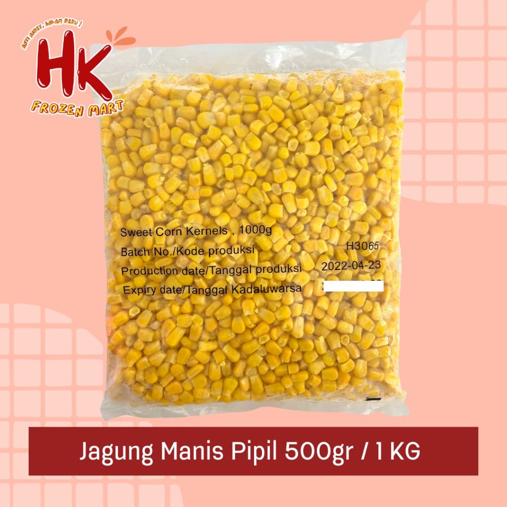 Jual Jagung Manis Frozen 500gr & 1kg (sweet corn kernel pipil jasuke ...